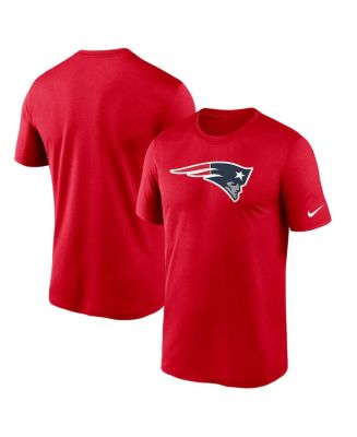 Men's Nike Red New England Patriots Logo Essential Legend Performance T ...