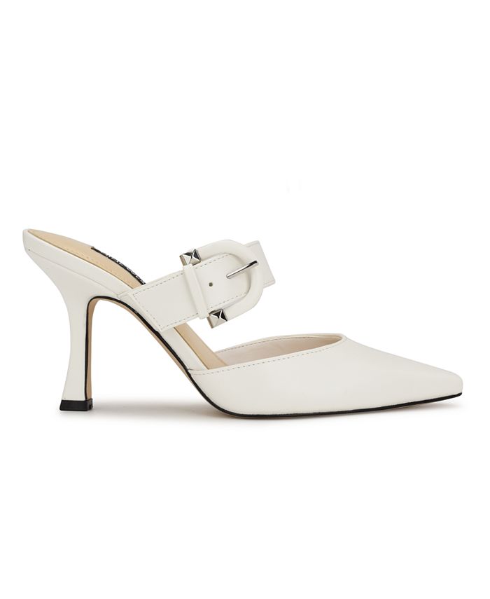 Nine West Women's Sanra Slip-on Heeled Mules - Macy's