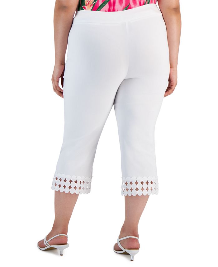 Jm Collection Plus Size Pull On Capri Pants Created For Macys Macys