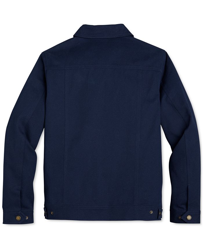 Pendleton Men's Howie Zip-Front Canvas Trucker Jacket & Reviews - Coats ...