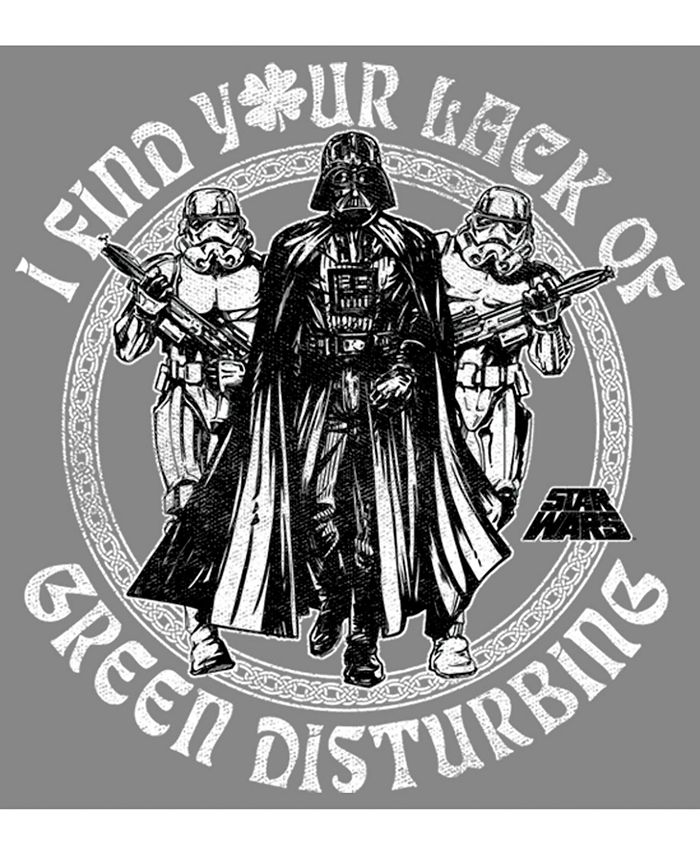 Disney Lucasfilm Boy's Star Wars Darth Vader St. Patrick's Day Your ...