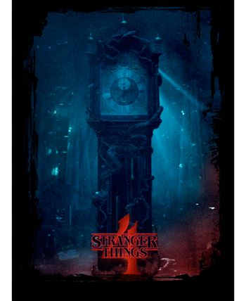 Netflix Boy's Stranger Things Grandfather Clock Child T-Shirt - Macy's