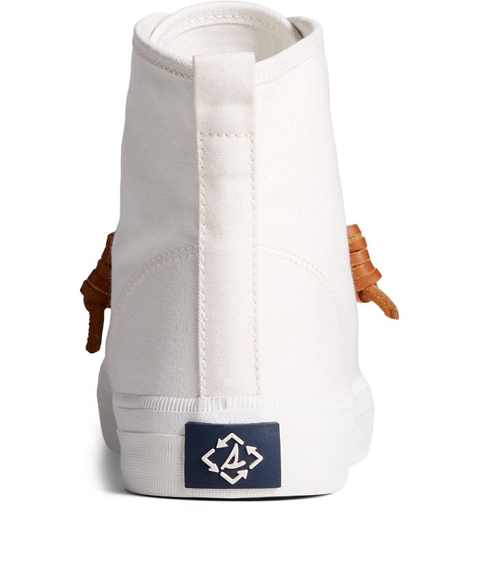 Sperry Women's Crest High Top Textile Sneakers - Macy's