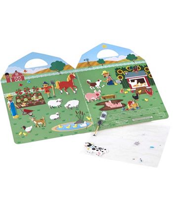 Melissa & Doug Puffy Sticker Play Set-On The Farm - Macy's