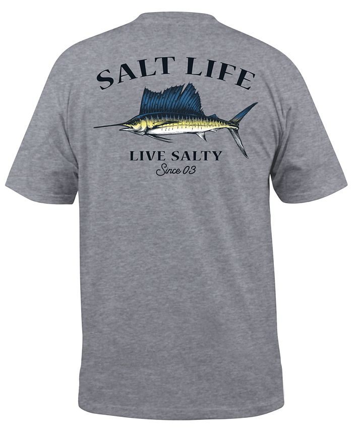 Salt Life Men's Salt Life Quest Graphic Short-Sleeve T-Shirt - Macy's