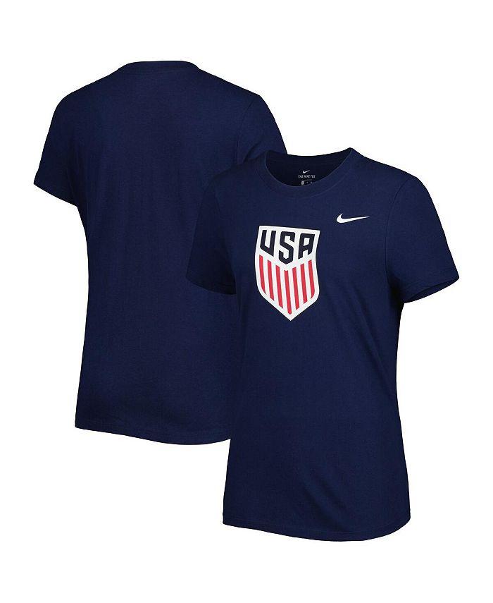 Nike Women's Navy USMNT Club Crest T-shirt - Macy's