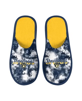 Women's FOCO Milwaukee Brewers Team Scuff Slide Slippers - Macy's