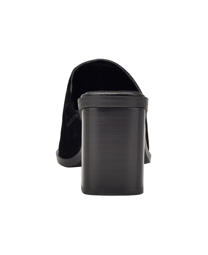 Calvin Klein Women's Clancy Square Toe Dress Mules - Macy's