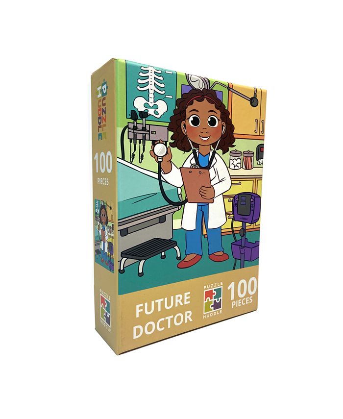 Puzzle Huddle Future Doctor 100 Piece Puzzle Set - Macy's
