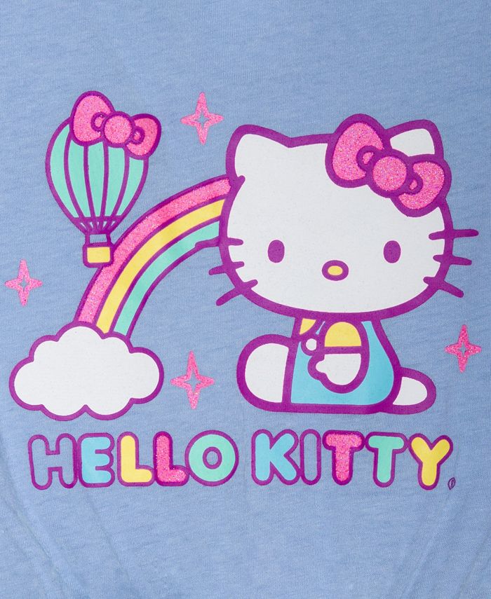 Hello Kitty Little Girls Hello Kitty Happiness Overload Short Sleeves ...