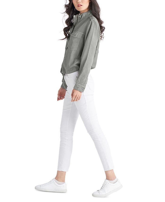 Black Tape Women's Long Sleeve Tencel Jacket - Macy's