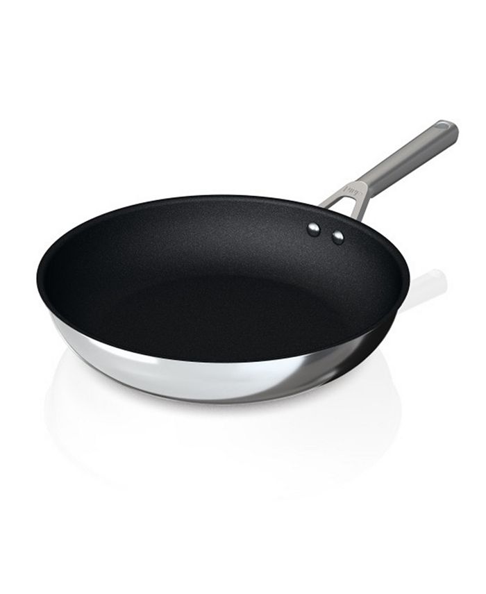 Ninja Stainless Steel 3 Piece Foodi NeverStick Stainless Bundle Fry Pan ...