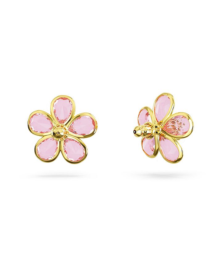 Swarovski Crystal Flower Florere Stud Earrings - Macy's