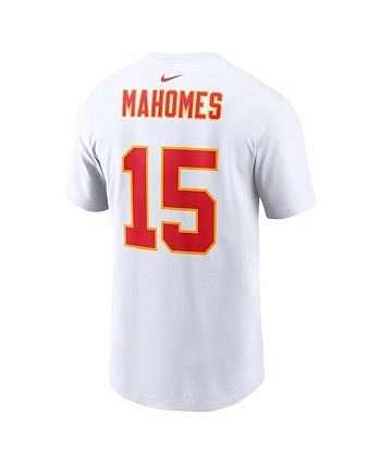 Nike Men's Patrick Mahomes White Kansas City Chiefs Super Bowl LVII ...