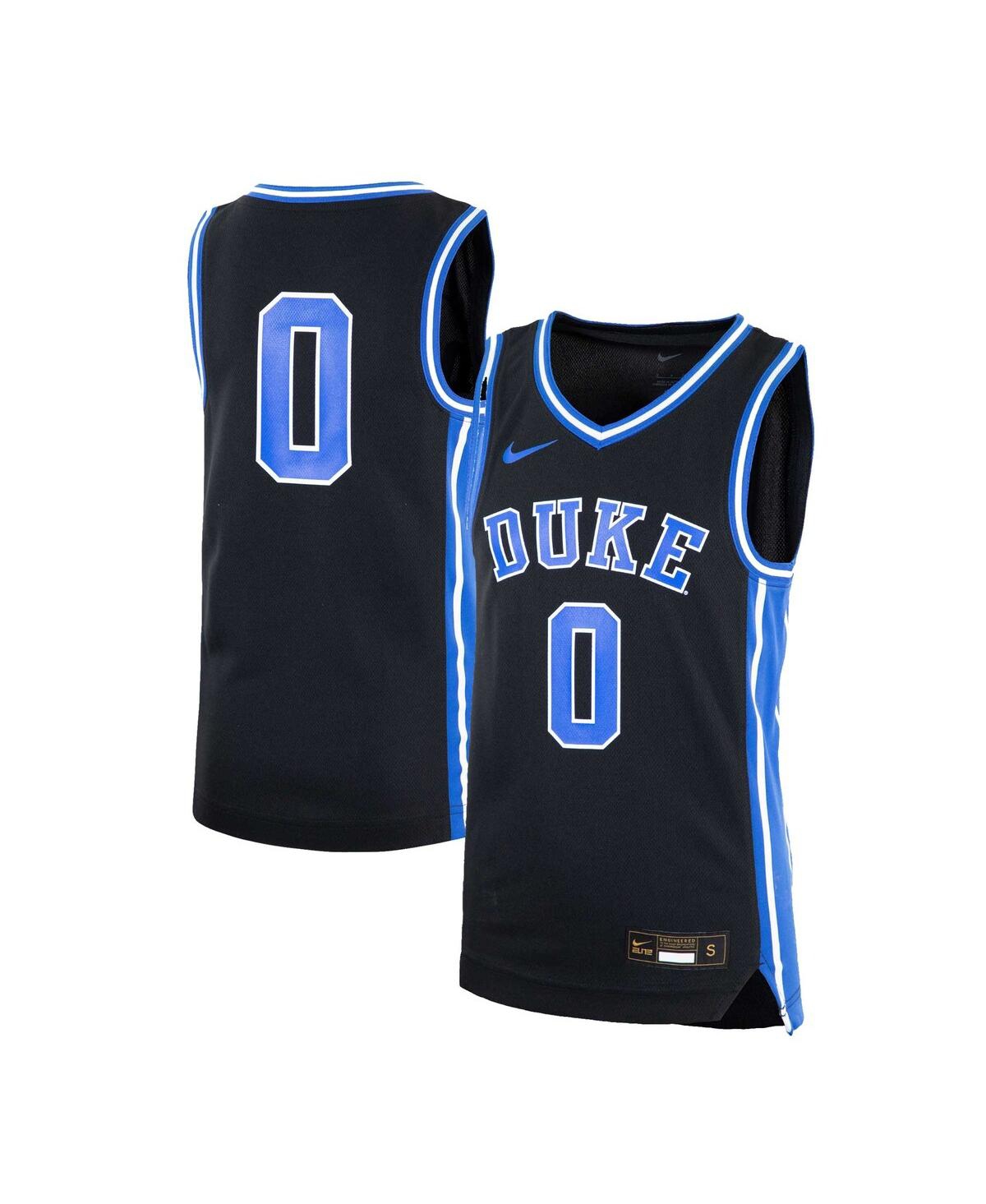 Click here for Youth Boys Nike #0 Black Duke Blue Devils Icon Rep... prices
