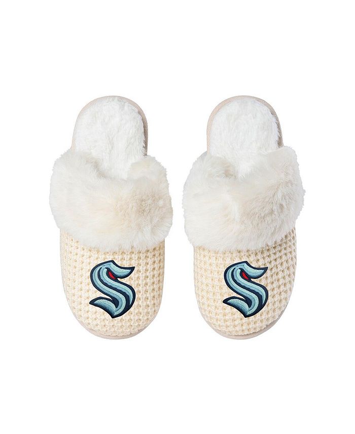 FOCO Women's Seattle Kraken Open Back Slippers - Macy's