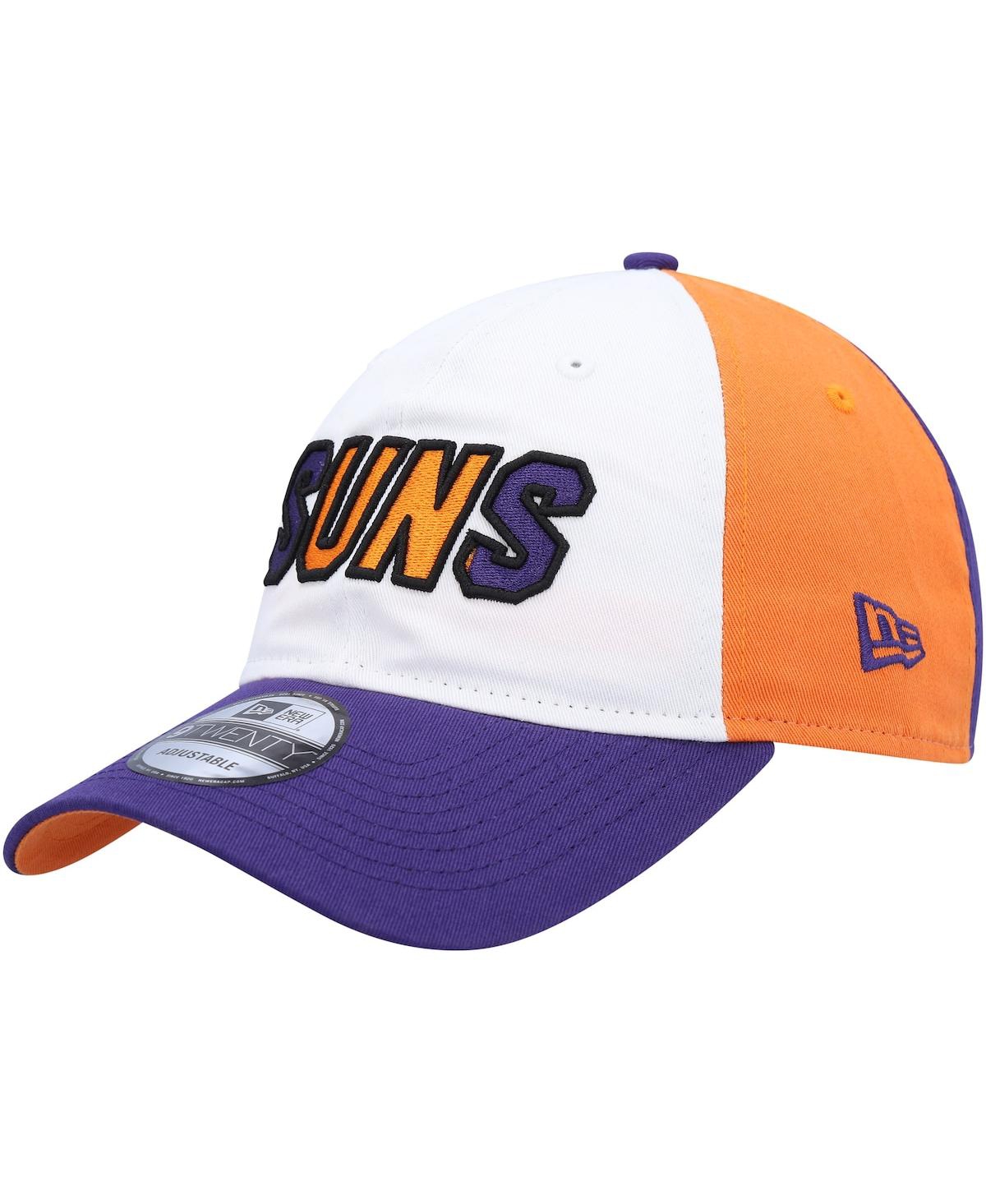 Click here for Mens New Era White  Purple Phoenix Suns Back Half... prices