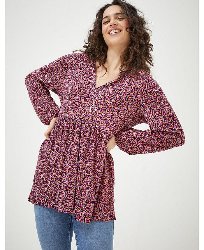 FatFace Women's Poppy Retro Ditsy Tunic - Macy's