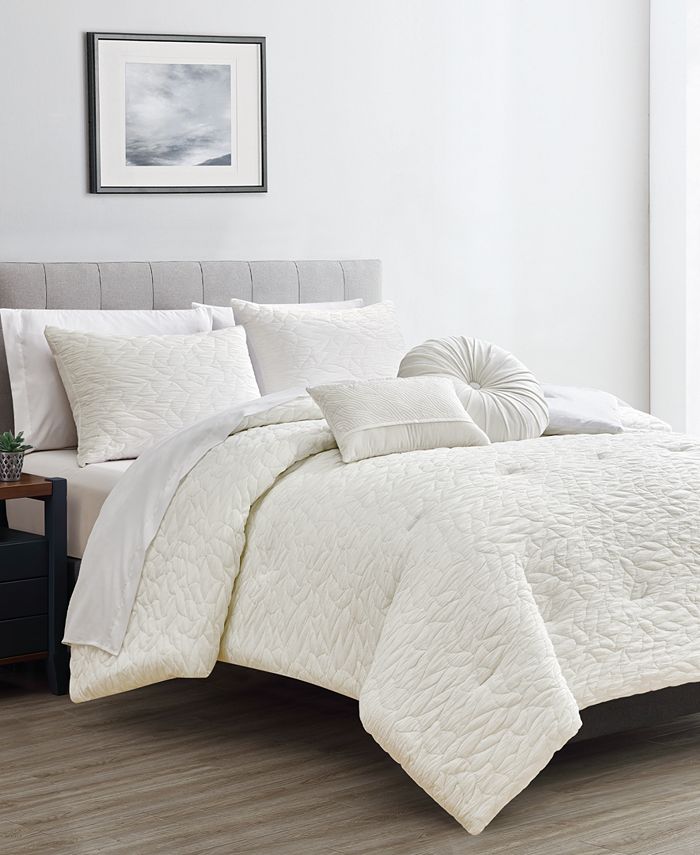 Sunham Matisse 9-Pc. Comforter & Bedding Set, Queen - Macy's