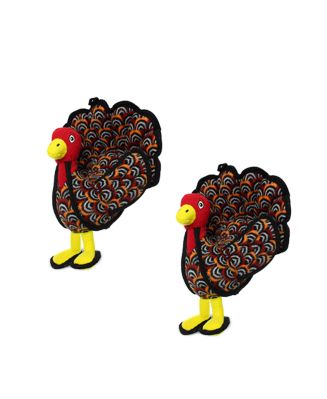 Tuffy Barnyard Turkey, 2-Pack Dog Toys - Macy's