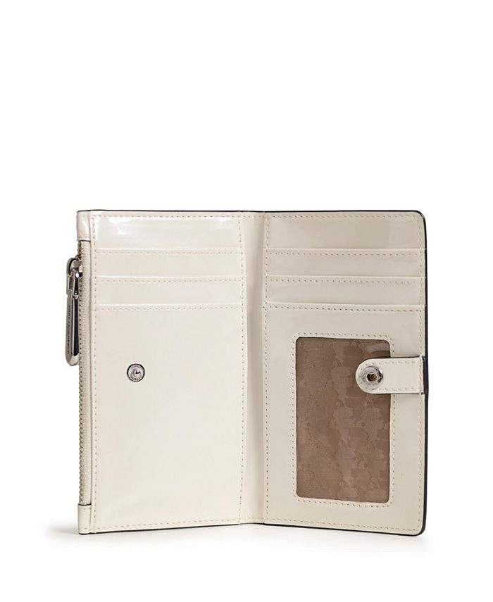 KARL LAGERFELD PARIS Mini Embossed Bifold Wallet - Macy's