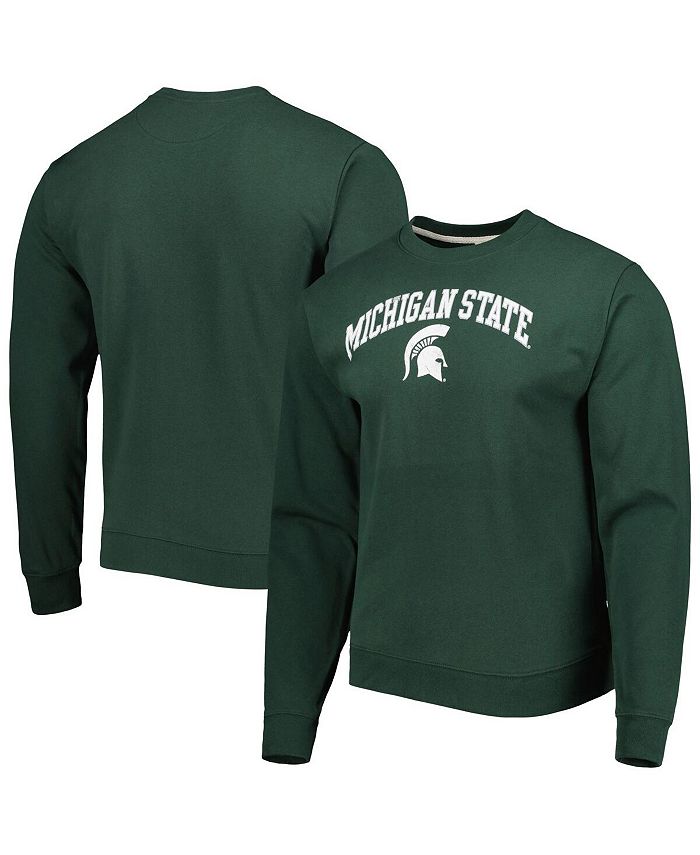 League Collegiate Wear Men's Green Michigan State Spartans 1965 Arch ...