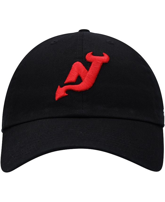 '47 Brand Men's Black New Jersey Devils Alternate Logo Clean Up ...