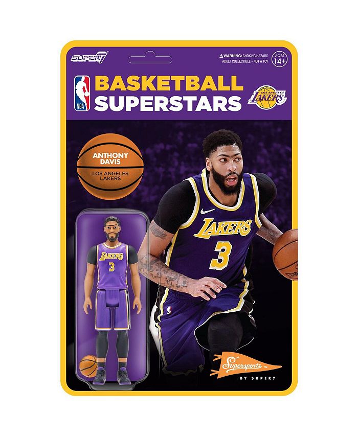 Super 7 Anthony Davis Los Angeles Lakers Supersports Player Figure - Macy's