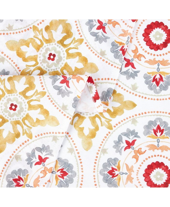 Fiesta Positano Tile Tablecloth 70" Round & Reviews - Table Linens ...
