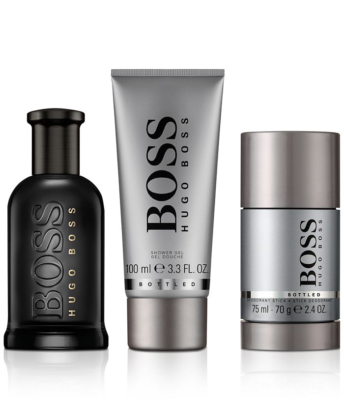Hugo Boss Men's 3-Pc. BOSS Bottled Parfum Gift Set - Macy's