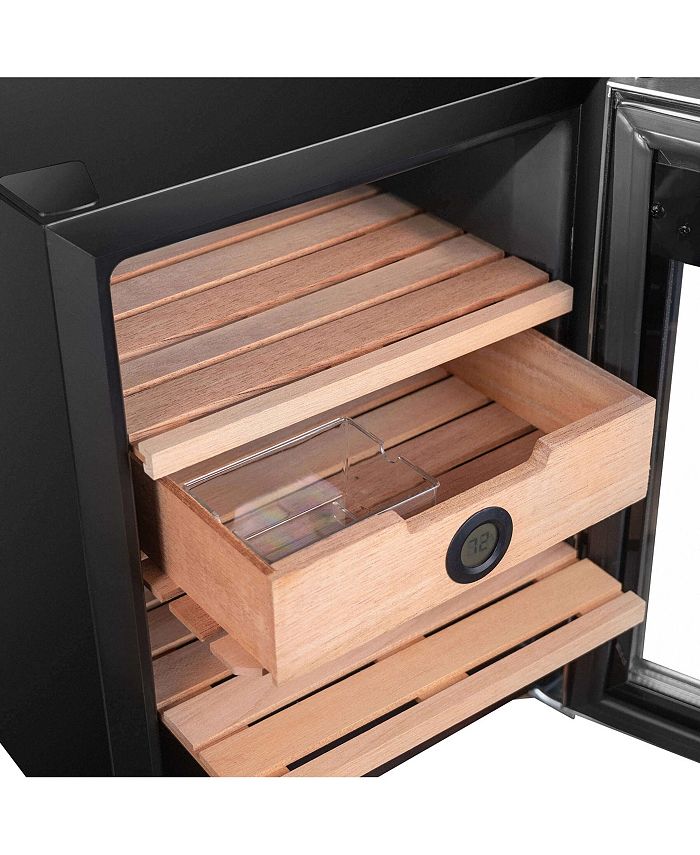 Whynter 1.2 cu. ft. Stainless Steel Digital Control and Display Cigar ...