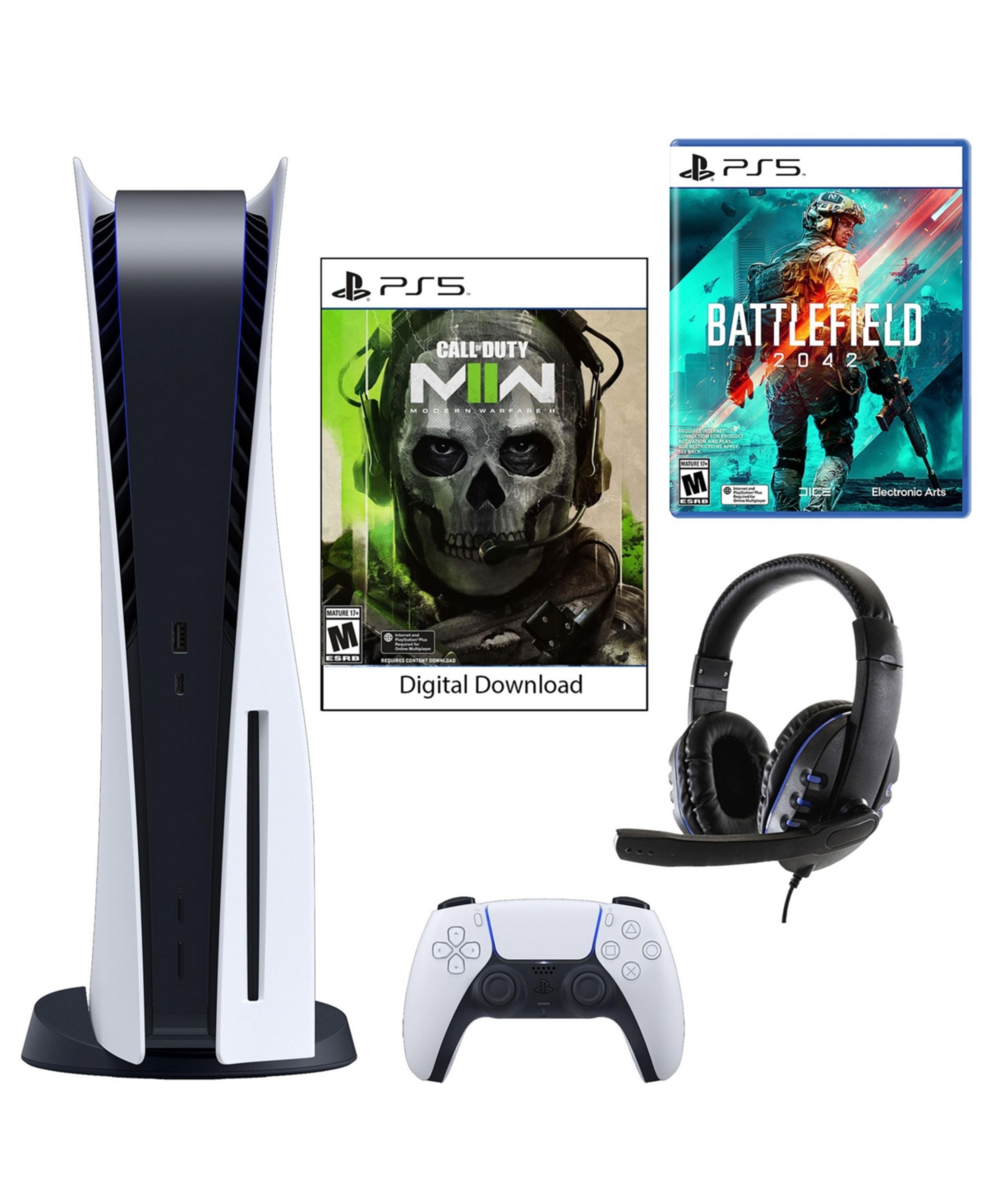 Playstation Ps5 Cod: Modern Warfare Ii Console With Battlefield 2042 ...