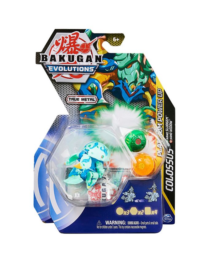 Bakugan Evolutions, Colossus with Nano Sludge and Widow Platinum Power ...