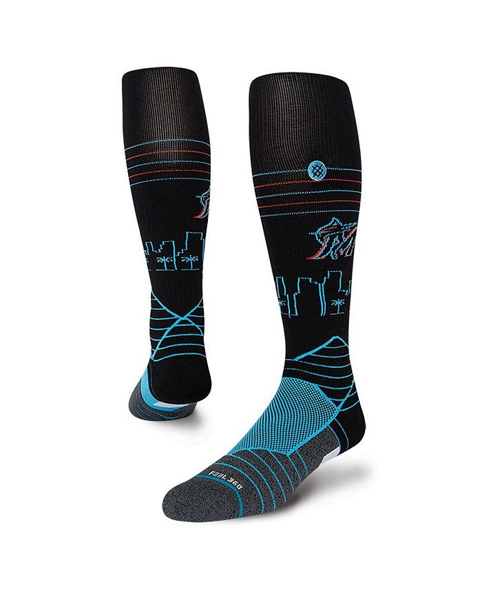 Stance Men's Miami Marlins Skyline Diamond Pro Team Tube Socks - Macy's