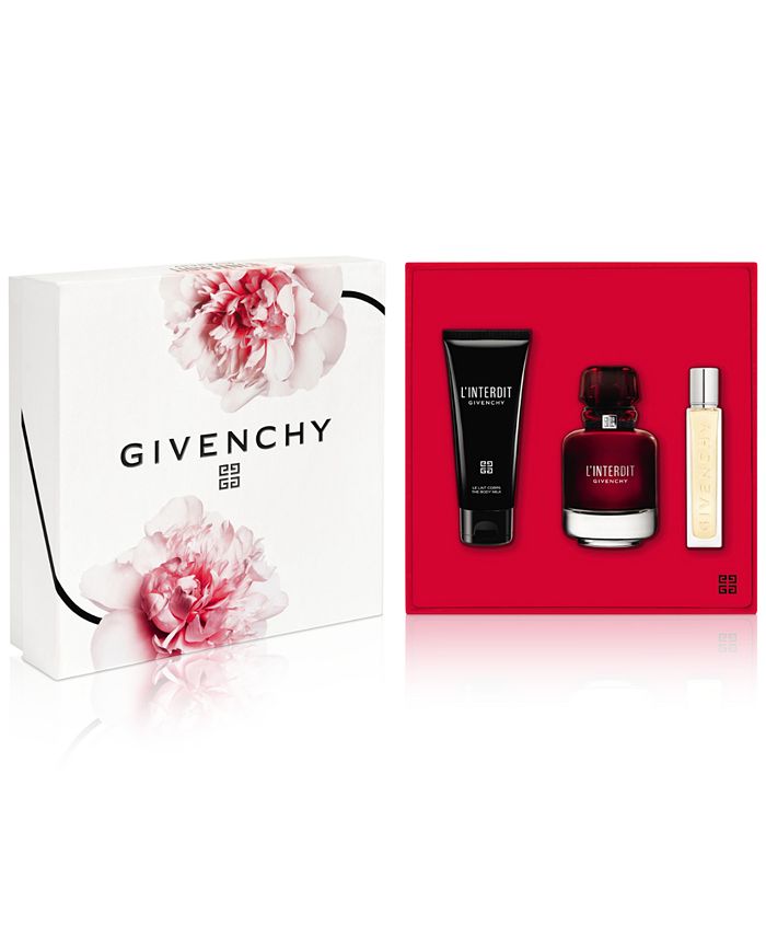 Givenchy 3-Pc. L'Interdit Eau de Parfum Rouge Gift Set, Created for ...