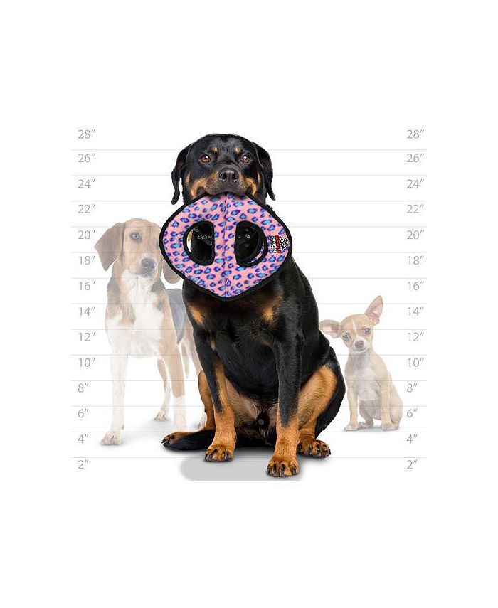 Tuffy Ultimate 3WayRing Pink Leopard, 2-Pack Dog Toys - Macy's