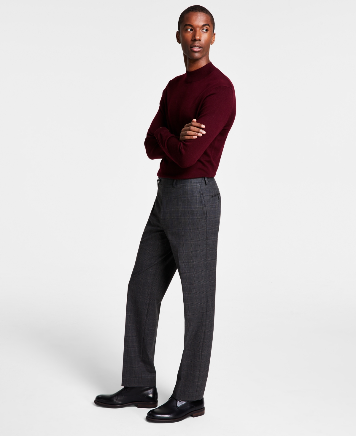 Click here for Michael Kors Mens Classic Fit Fall Pattern Pants -... prices
