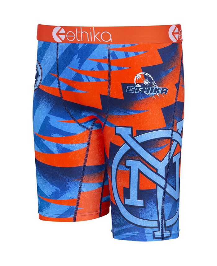 Ethika Men's Sky Blue New York City FC Micromesh Team Boxer Briefs - Macy's