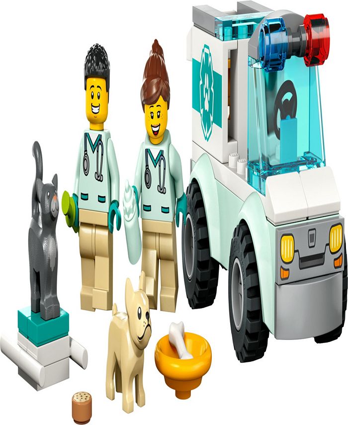 LEGO® City Great Vehicles Vet Van Rescue 60382 Building Set, 58 Pieces ...