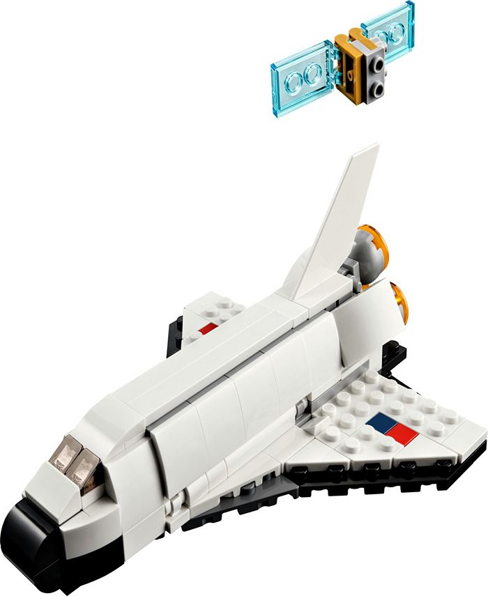LEGO® Creator 31134 3-in-1 Space Shuttle Toy Building Set - Macy's