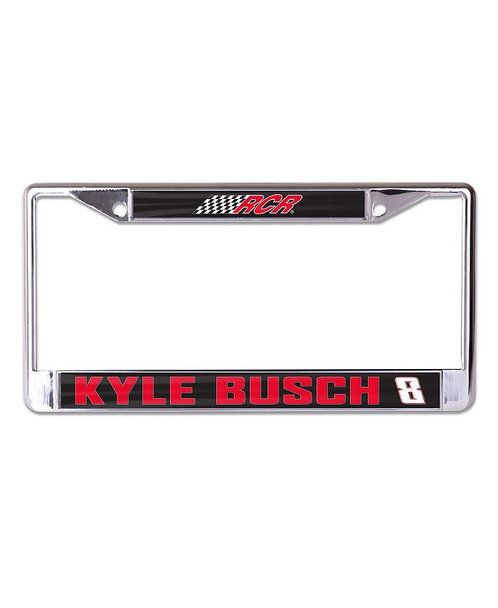 Wincraft Kyle Busch Laser-Cut Metal License Plate Frame - Macy's