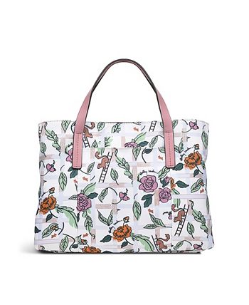 Radley London Finsbury Park Regents Rose Small Zip Top Satchel Bag - Macy's