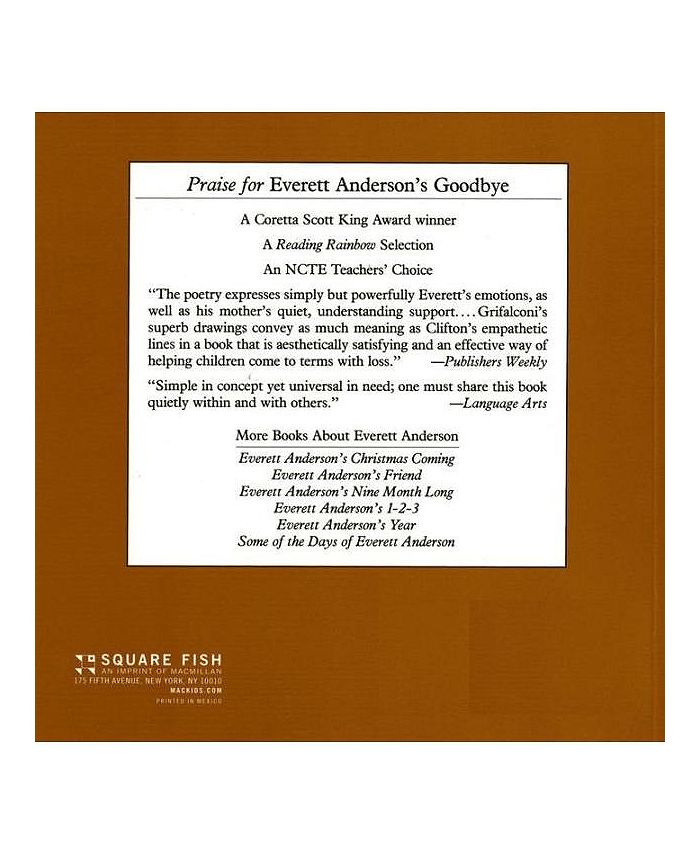 Barnes & Noble Everett Anderson's Goodbye by Lucille Clifton - Macy's