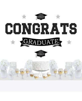 Big Dot of Happiness Graduation Cheers Peel & Stick Graduation Party ...