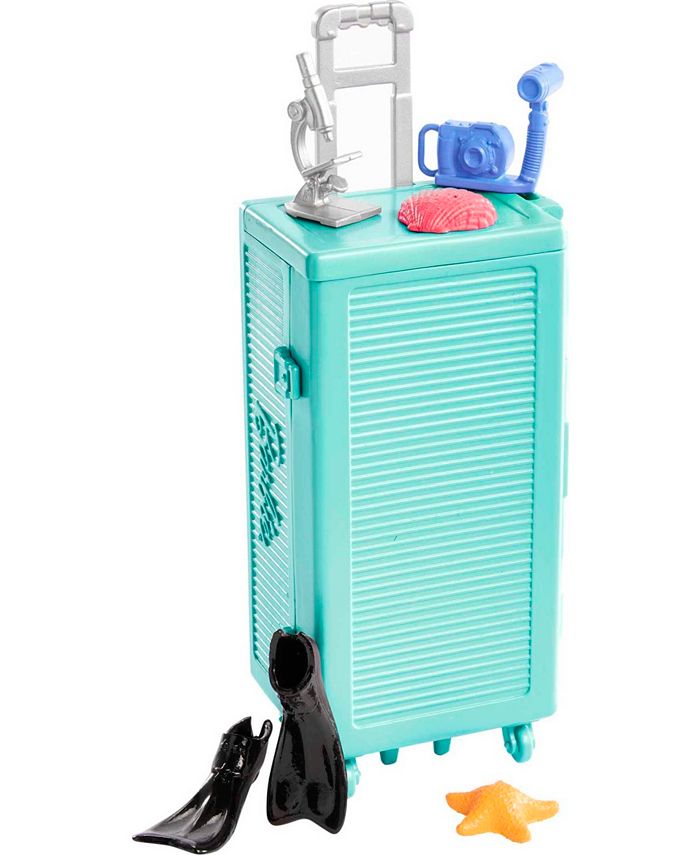 Barbie Marine Biologist Doll and Playset - Brunette - Macy's