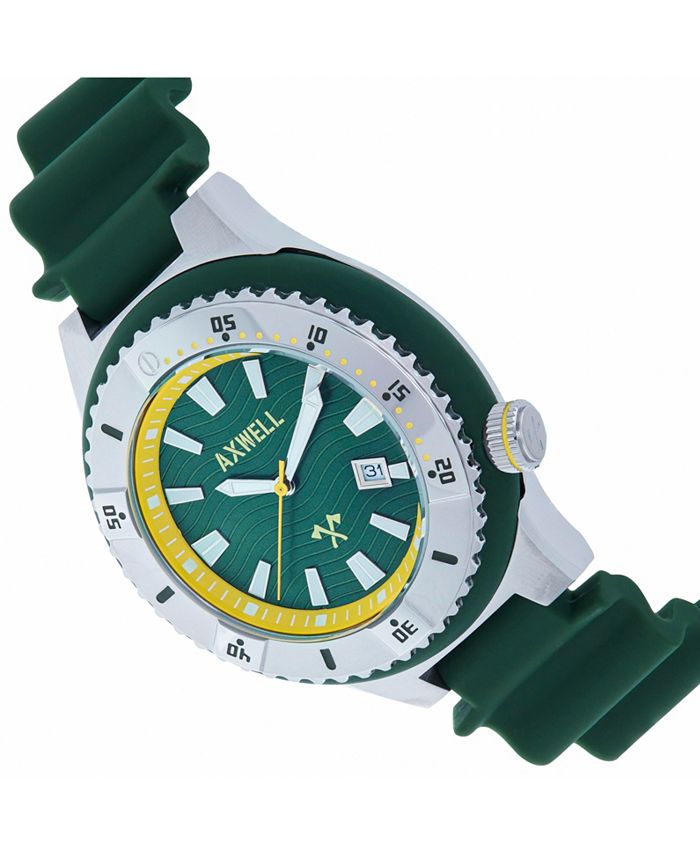Axwell Men Summit Plastic Watch - Green, 46mm - Macy's
