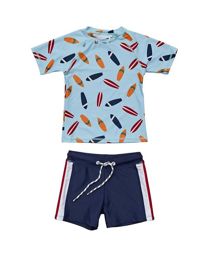 Snapper Rock Baby Boys Retro Surf SS Set - Macy's