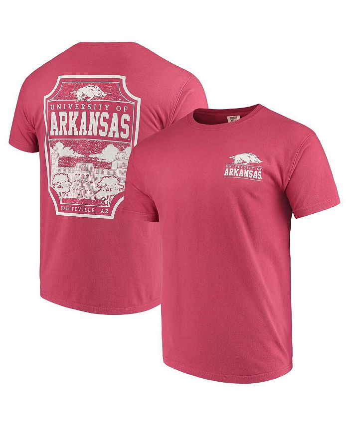Image One Men's Cardinal Arkansas Razorbacks Comfort Colors Campus Icon ...