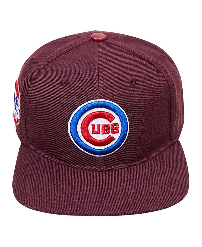 Pro Standard Men's Burgundy Chicago Cubs Wine Snapback Hat - Macy's
