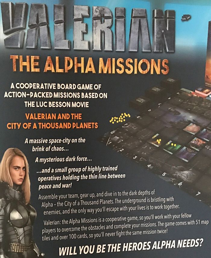 Ultra Pro Valerian The Alpha Missions Strategy Board Game - Macy's